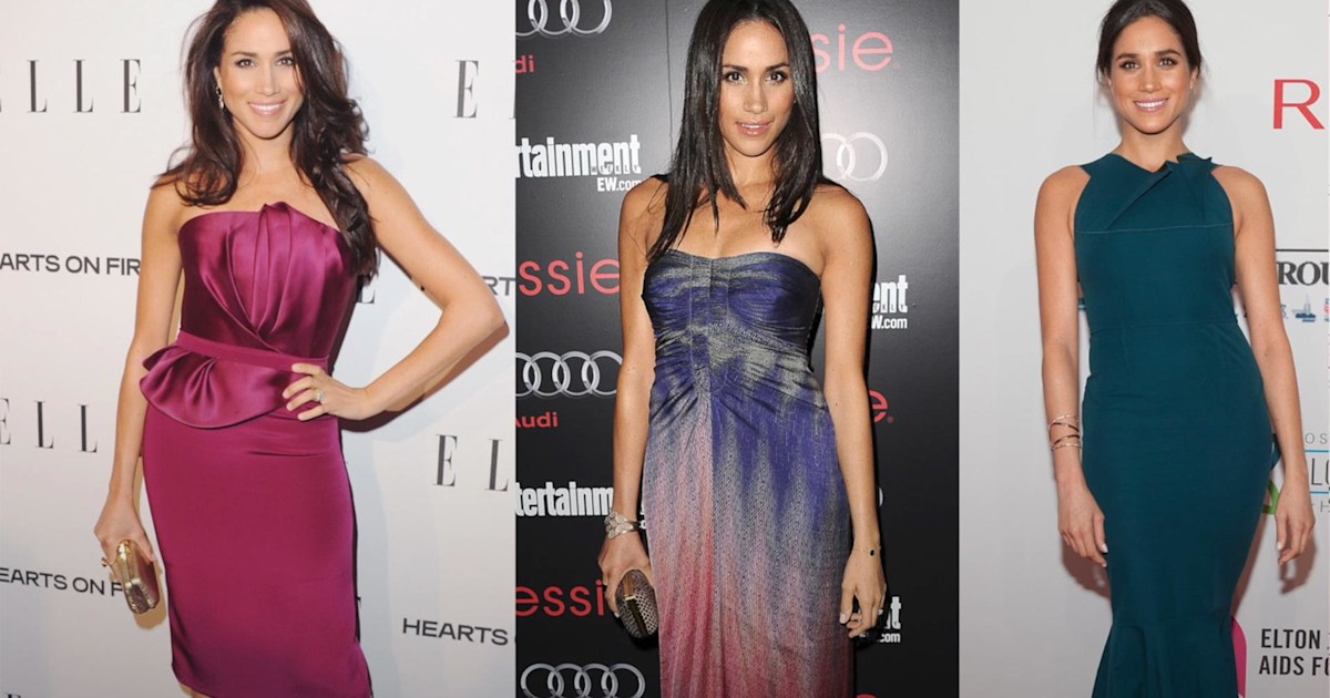 Meghan Markle's red carpet style through the years