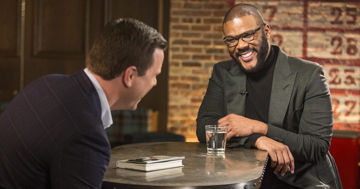 Tyler Perry remembers working up the courage to ask Oprah for an autograph