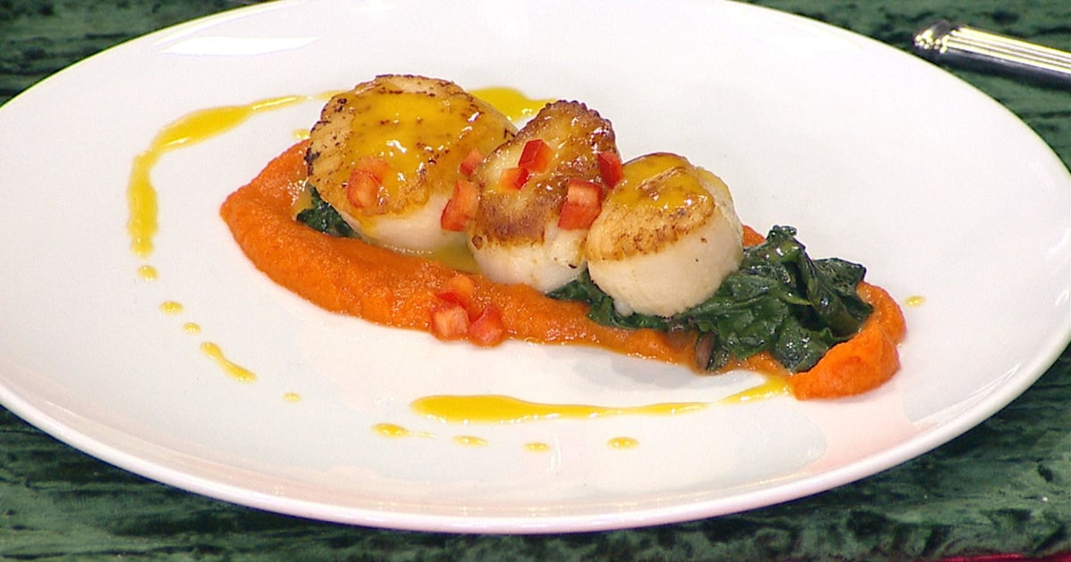 Make these delicious ginger-seared scallops in minutes