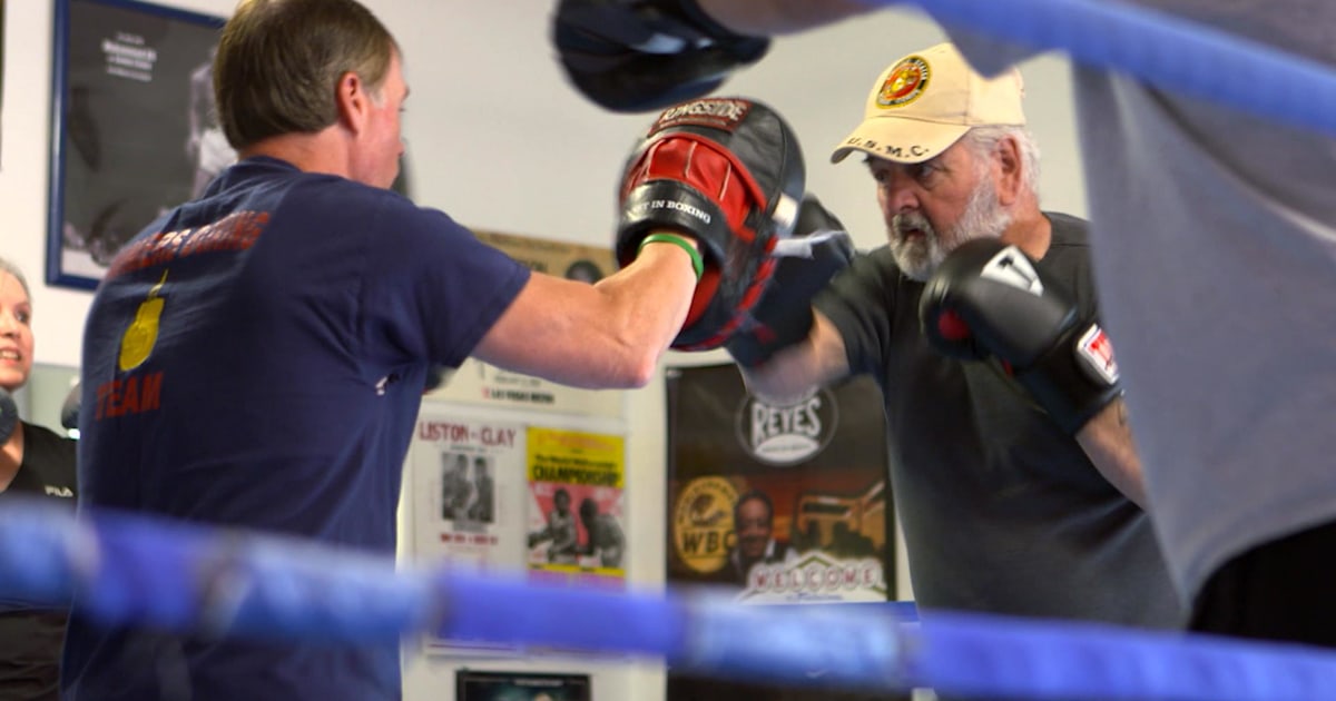 Parkinson’s patients fighting debilitating disease with boxing