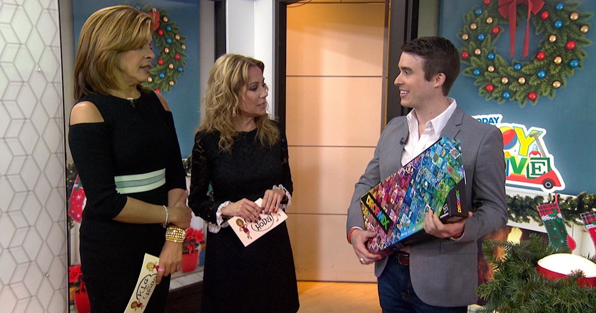 Hasbro is giving $250,000 worth of toys to the TODAY Toy Drive