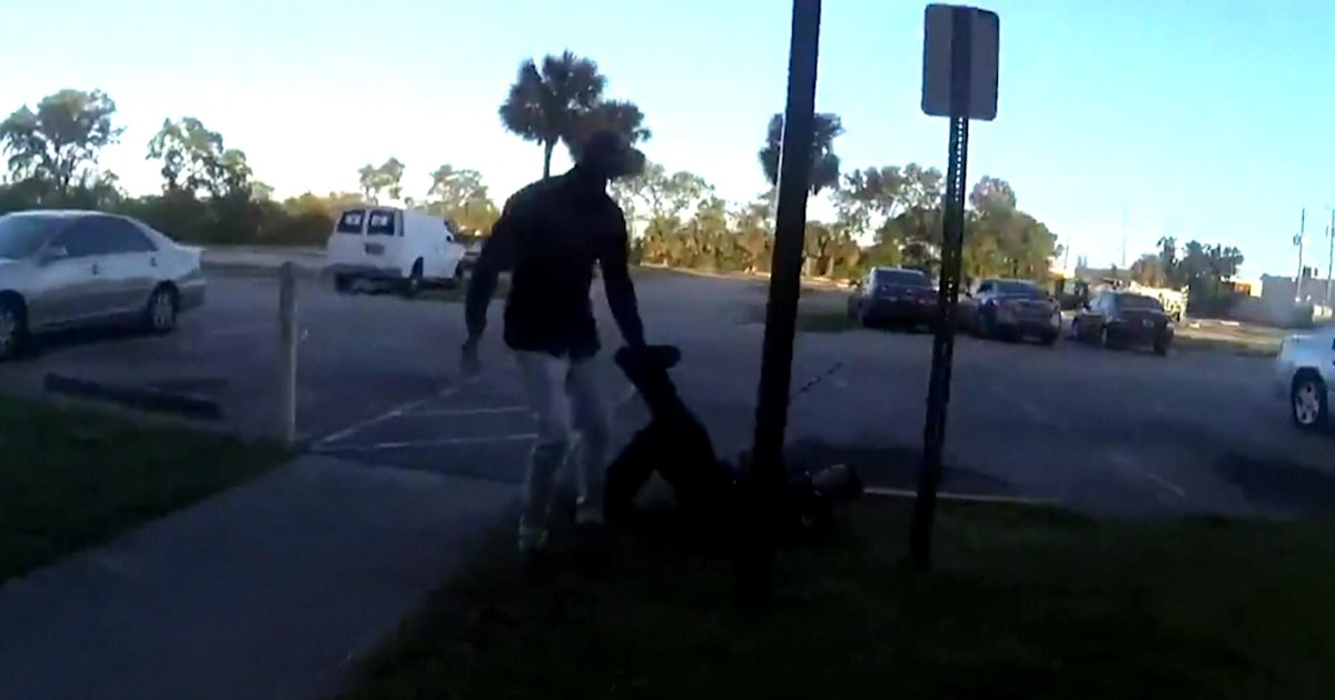 Video shows lethal encounter between man and Florida police