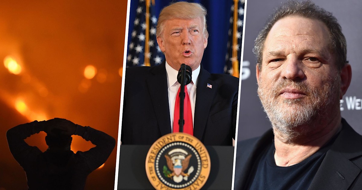 Look back at the biggest news stories of 2017 on TODAY