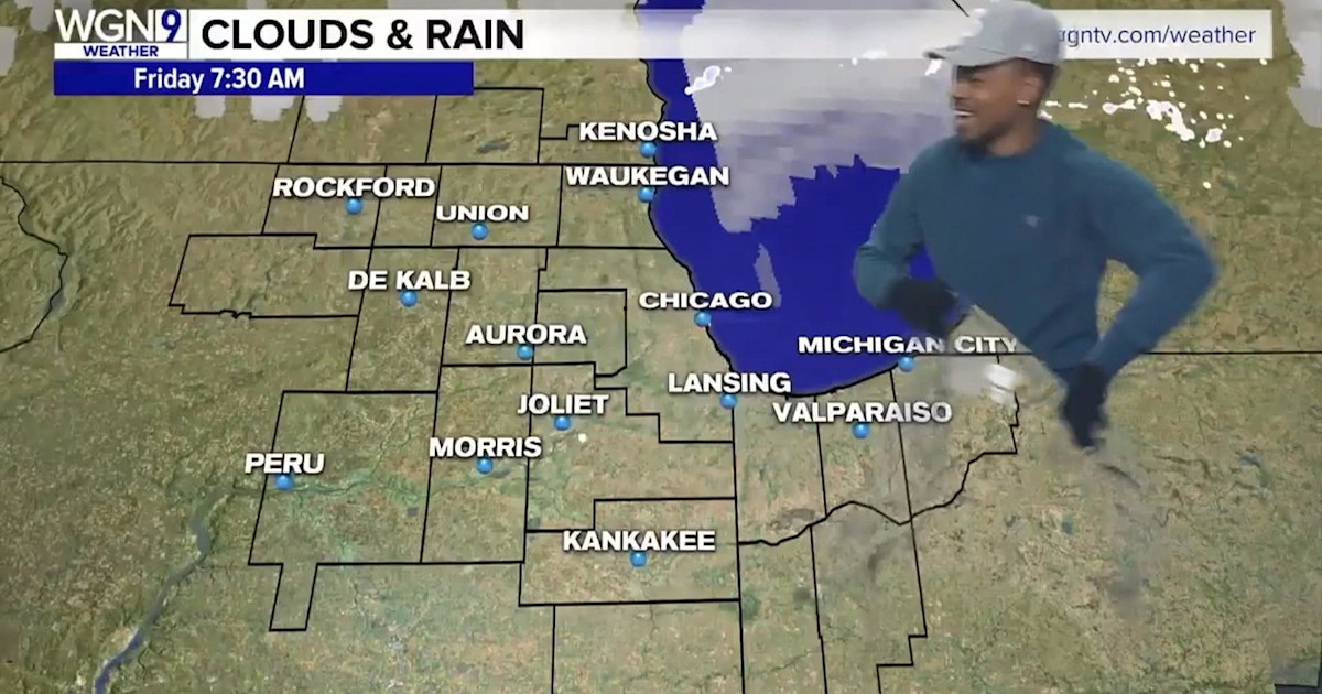 Watch Chance the Rapper deliver the weather report in Chicago