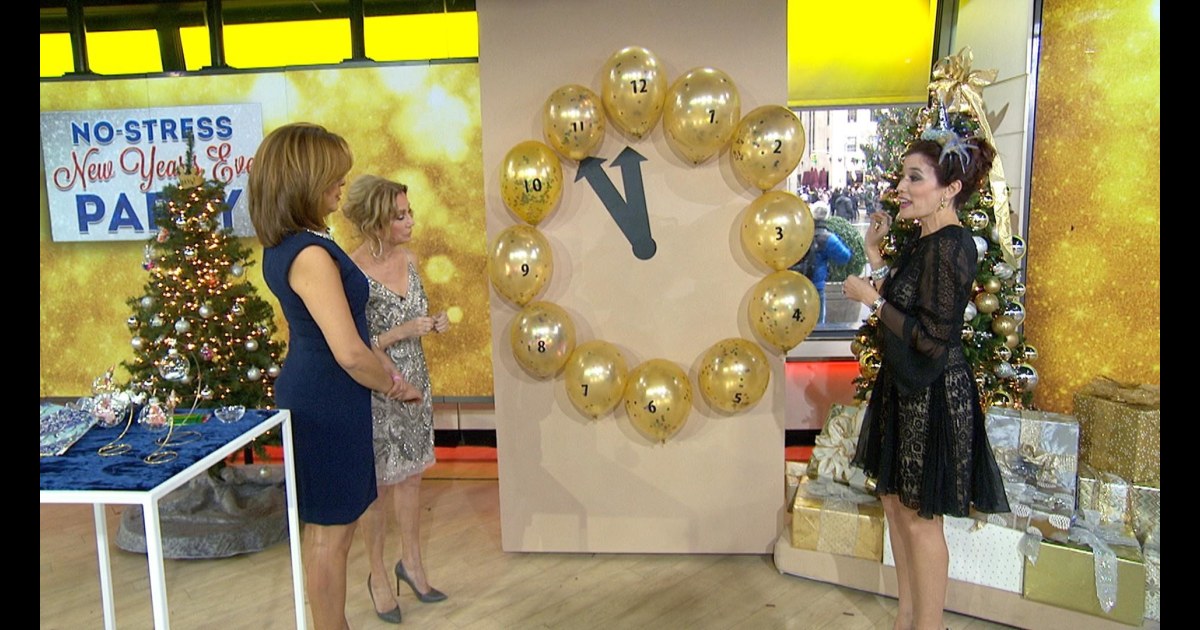 Fun and festive ideas for a no-stress New Year’s Eve party