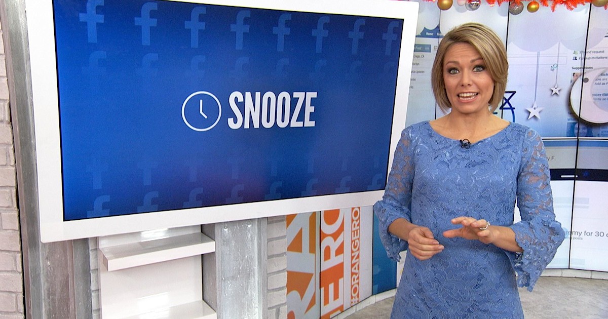 Facebook launches the snooze button to temporarily mute friends