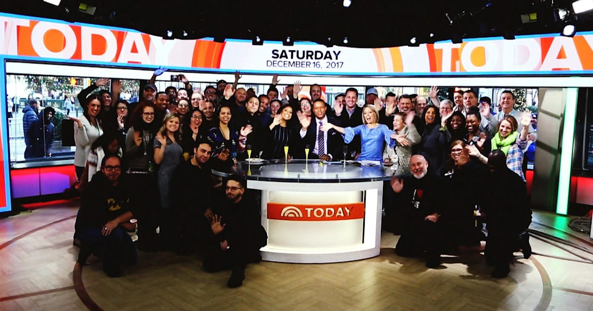 Look back at all the fun we had on Weekend TODAY in 2017