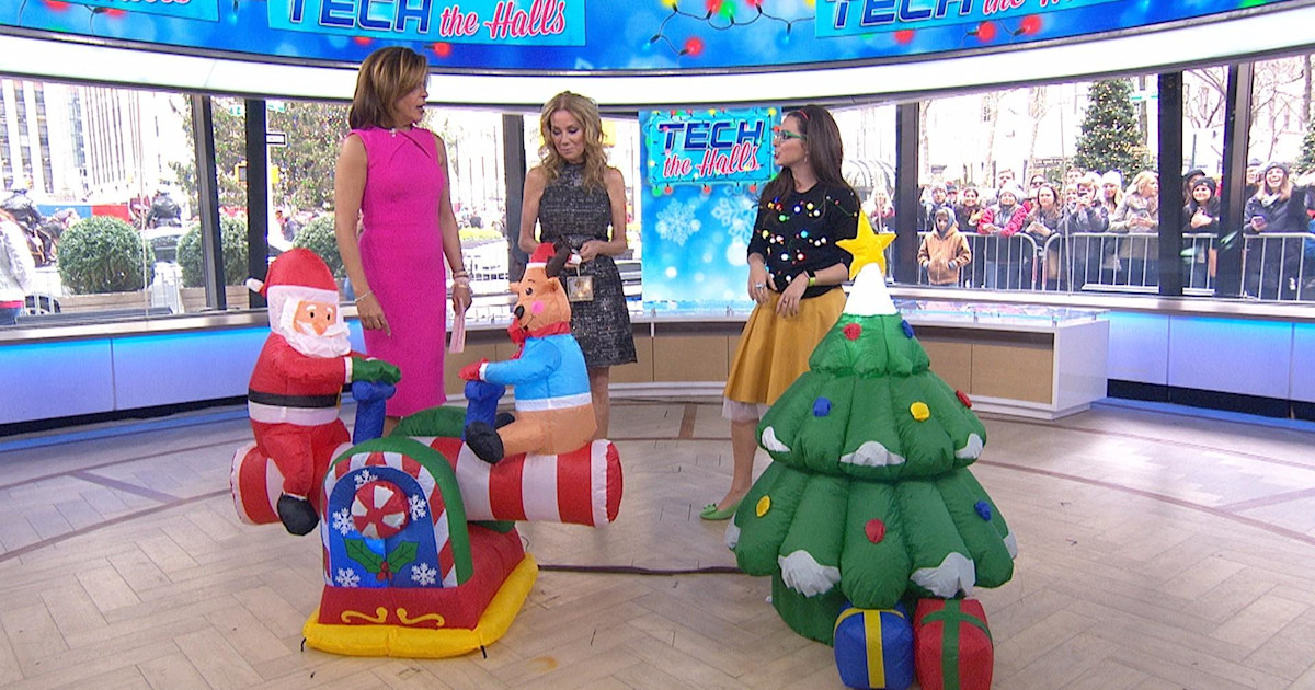 LED ornaments, animated inflatables: Tech the halls for the holidays