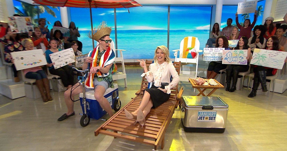 Megyn Kelly audience member wins a sunny getaway to Saint Lucia