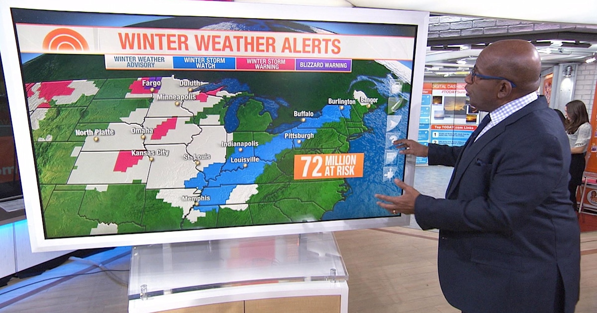 Major storm sweeps across US