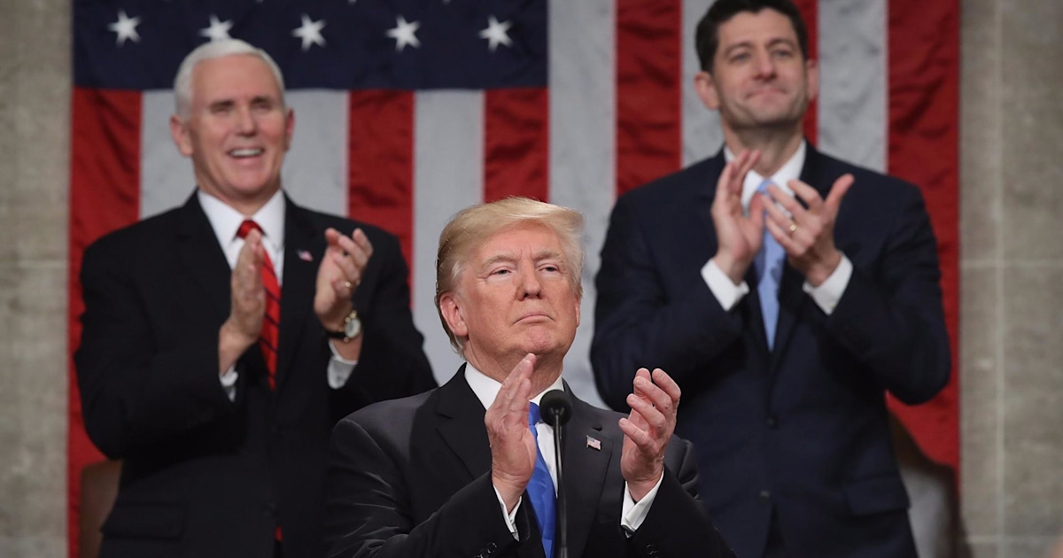 Trump calls for unity in State of the Union address