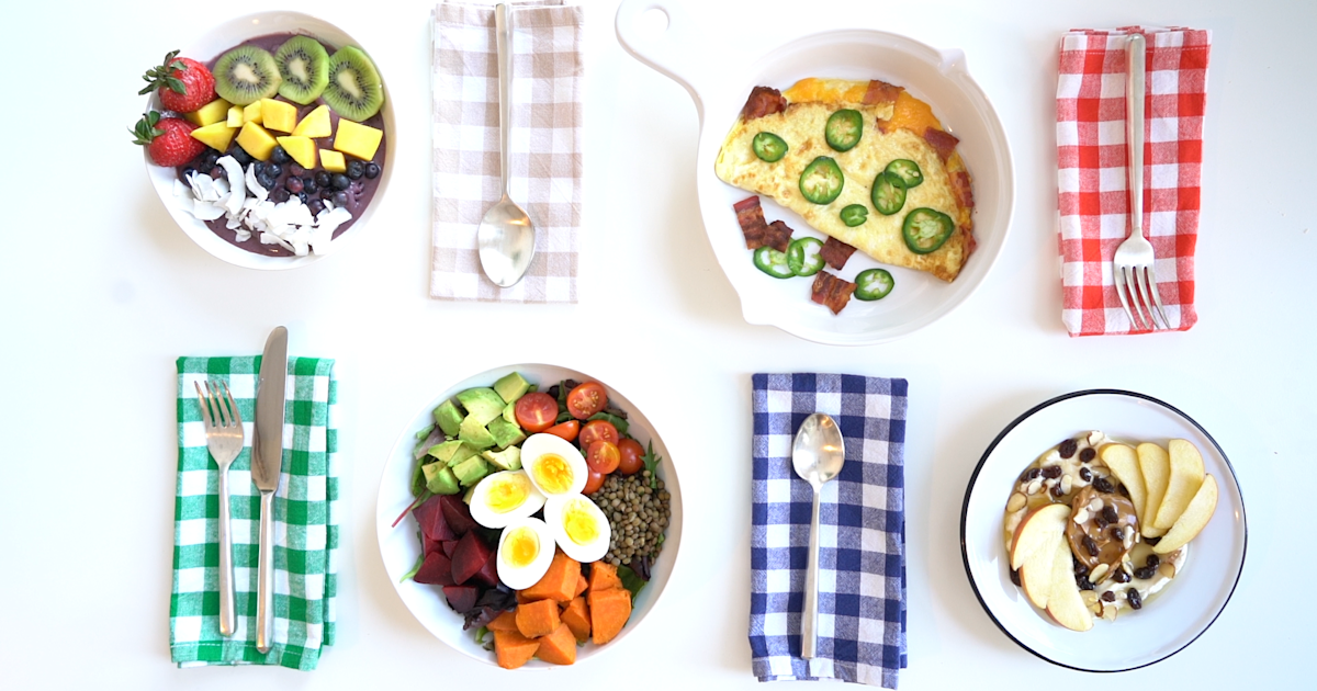 See the amazing things Olympic athletes eat for breakfast