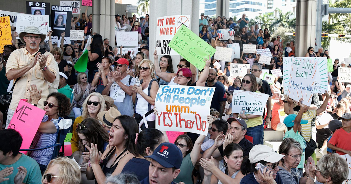 Florida divided over gun laws as Parkland rallies in protest after ...