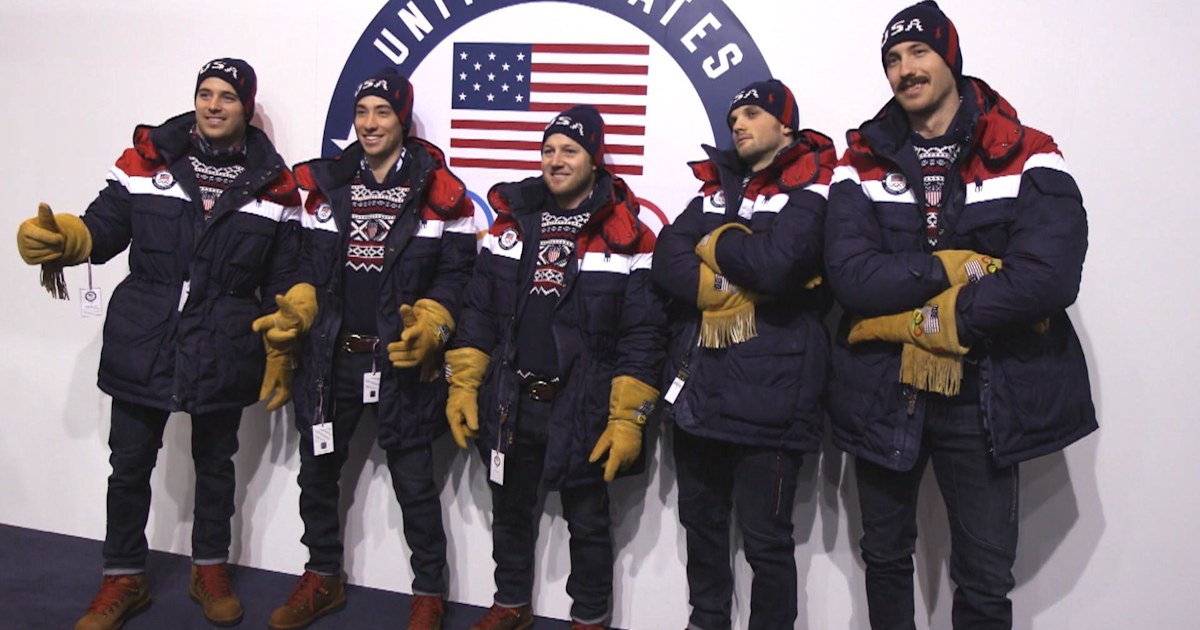 See Team USA get suited up in their official Olympic outfits