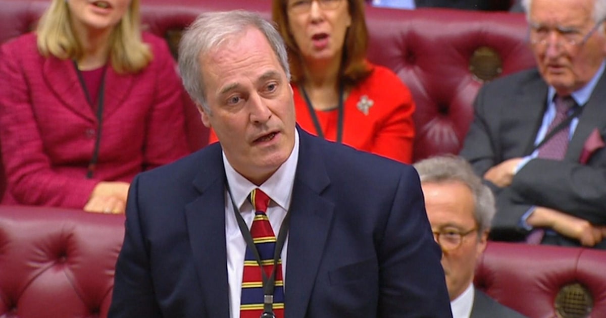 British lord resigns from Parliament for being 1 minute late