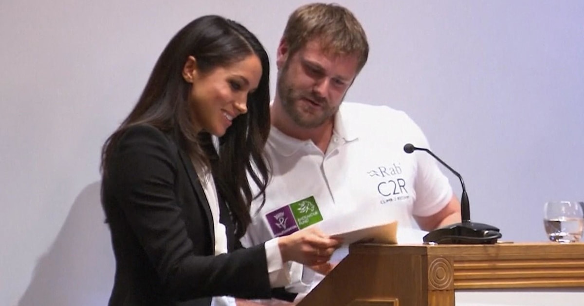Meghan Markle handles her first speech as a royal like a pro