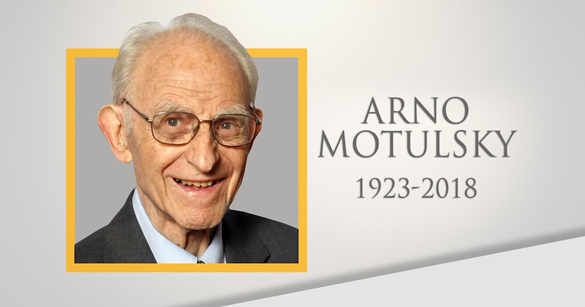 Life well lived: Medical genetics founder Dr. Arno Motulsky dies at 94