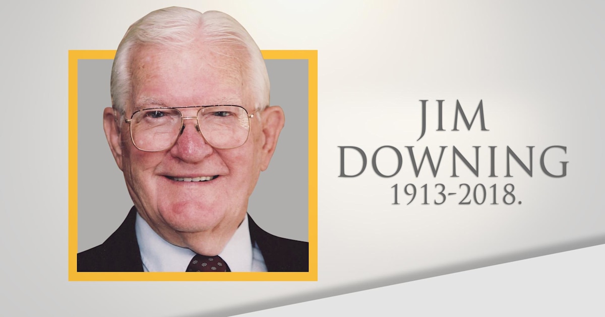Life well lived: Navy Lt. Jim Downing dies at 104