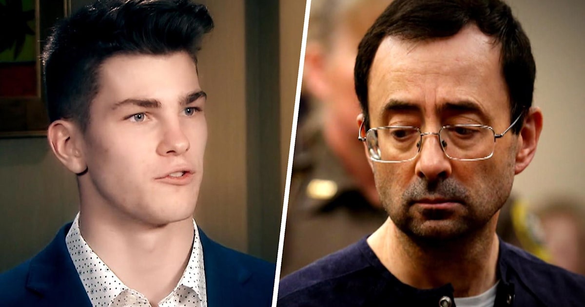 Gymnast Jacob Moore, Larry Nassar’s first male accuser, speaks out