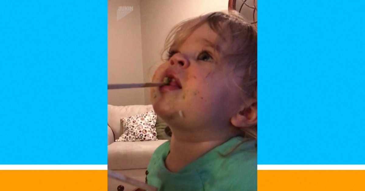 Watch what happens when this little girl tries wasabi