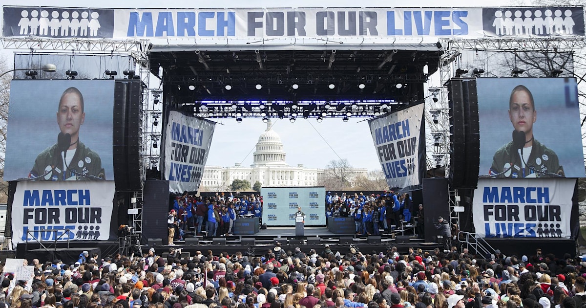 Students take center stage at ‘March for Our Lives’ rally