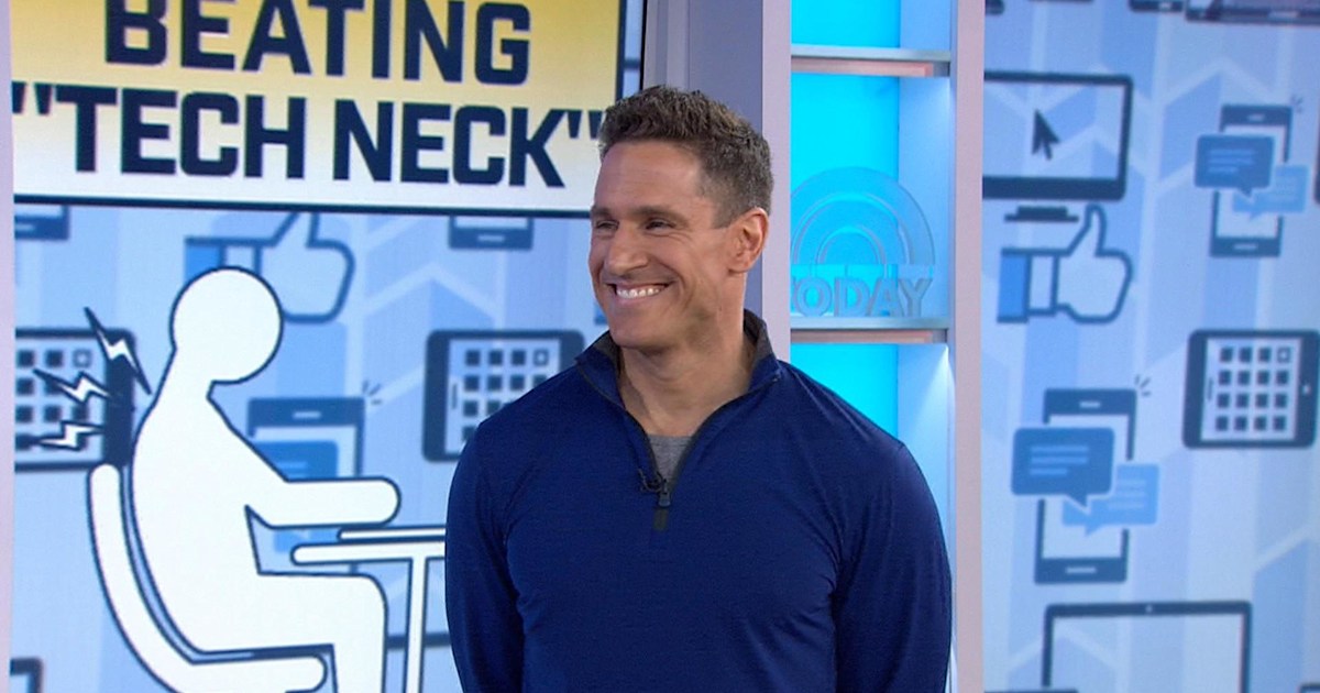 How to prevent ‘tech neck’ from turning you into a wreck
