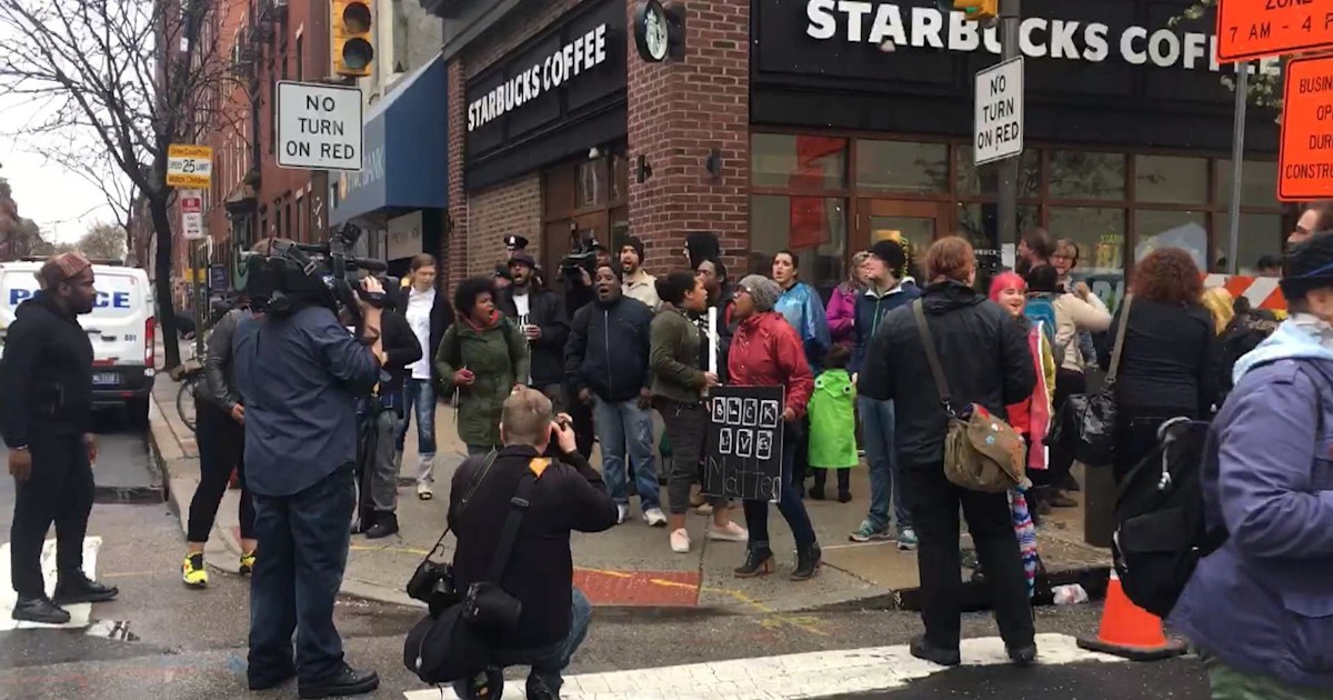 Starbucks protests intensify over arrest of 2 black men gone viral