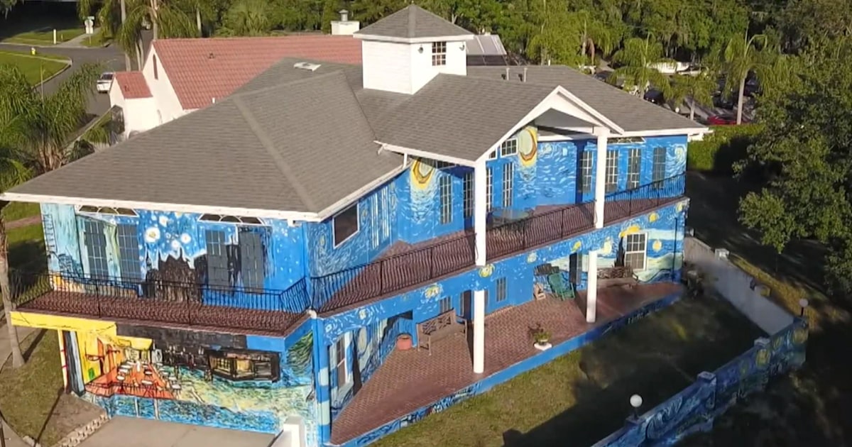 ‘Starry Night’ house in Florida has homeowners battling city