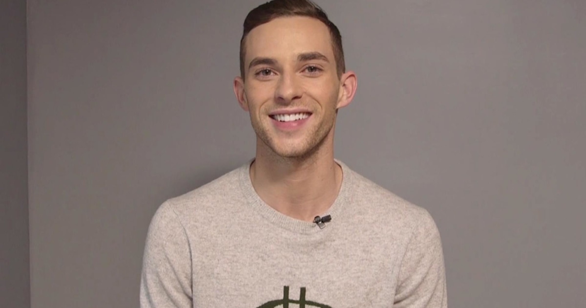 Adam Rippon shares his morning pep talk