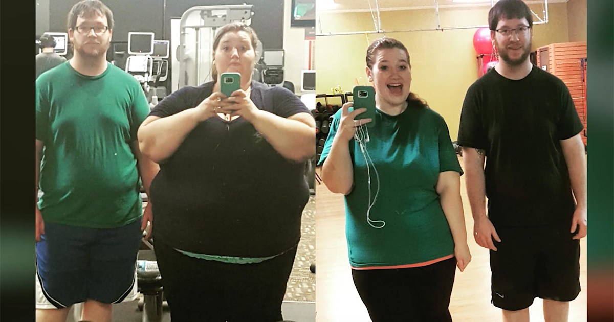 How this couple lost over 400 pounds together