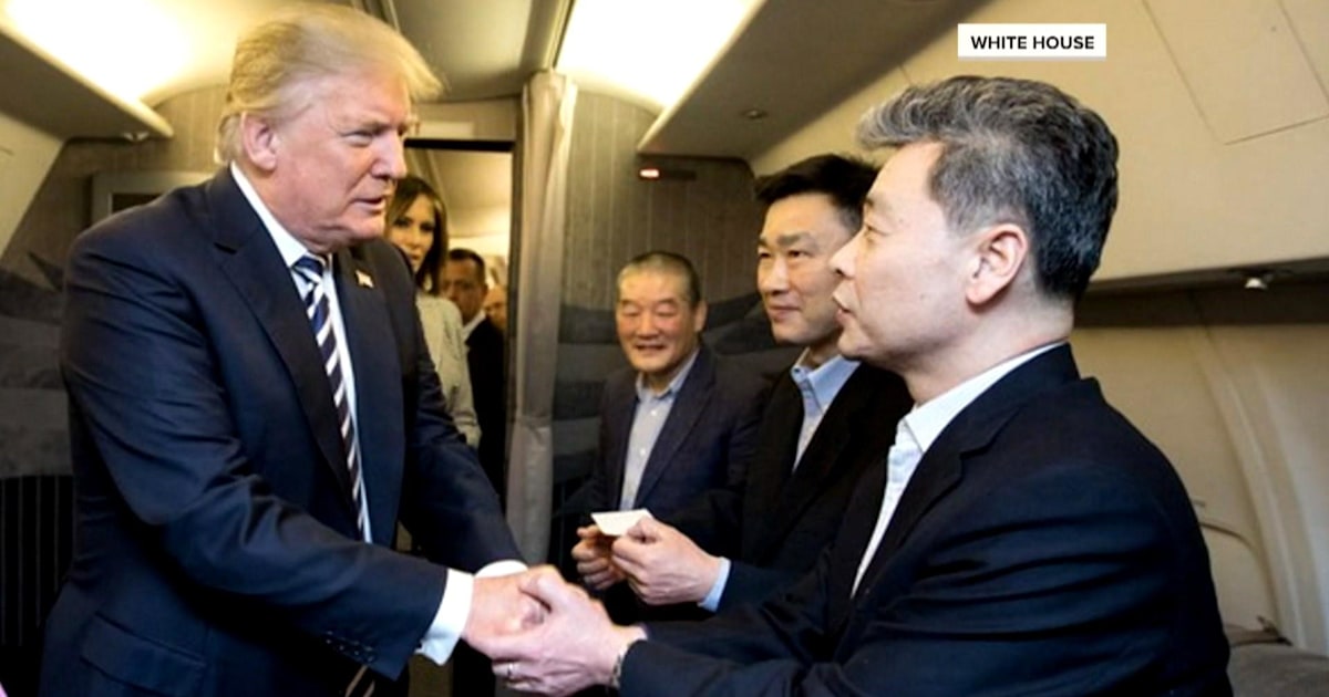 American detainees brief federal officials