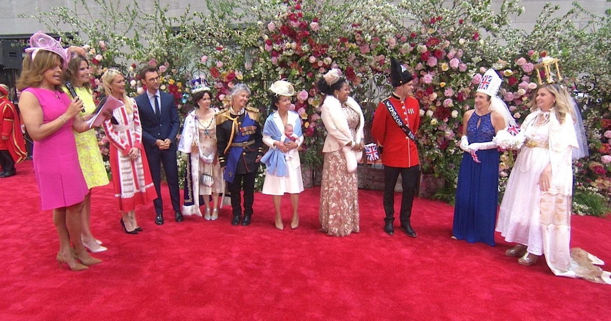 Who dressed best at TODAY’s royal wedding plaza party?
