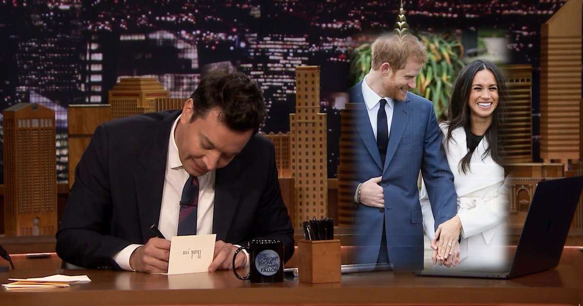See Jimmy Fallon’s royal version of Thank You Notes