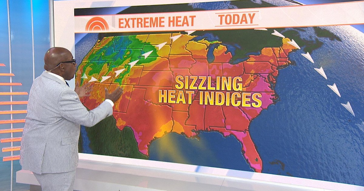 Extreme heat wave moves across the country