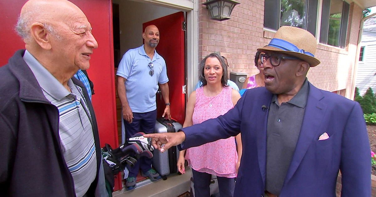 Watch Al Roker spring a Father’s Day surprise on 88-year-old golf lover