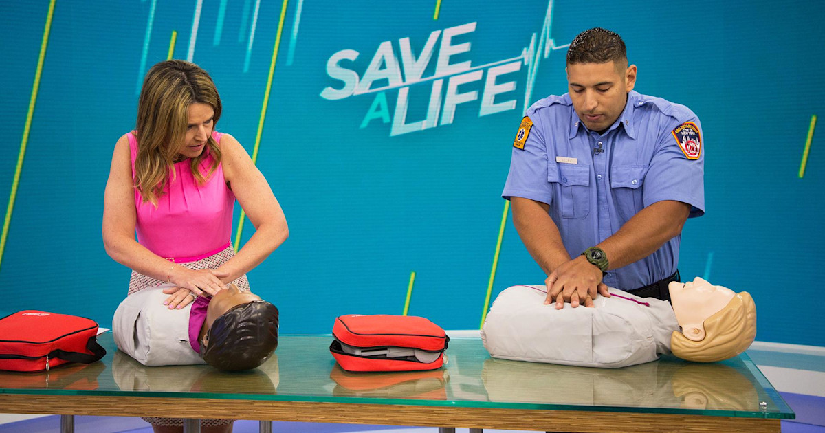 Learn how to save a life: CPR, Heimlich, allergic reactions