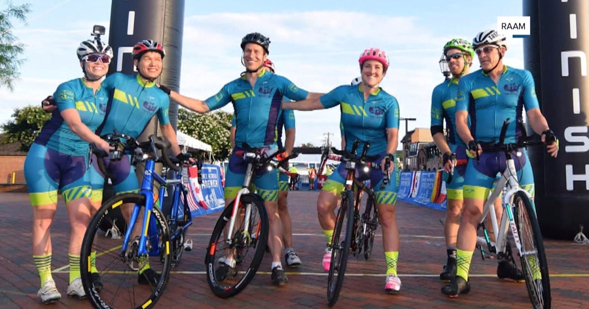 Athletes with visual impairments, blindness bike across America to ...