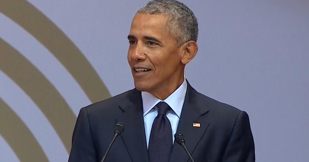 Obama breaks silence with comments on ‘strange and uncertain’ times