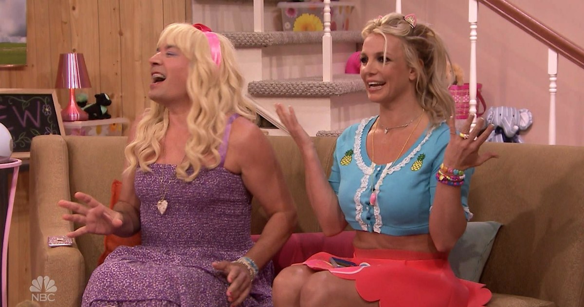Britney Spears joins Jimmy Fallon for surprise ‘Tonight Show’ sketch