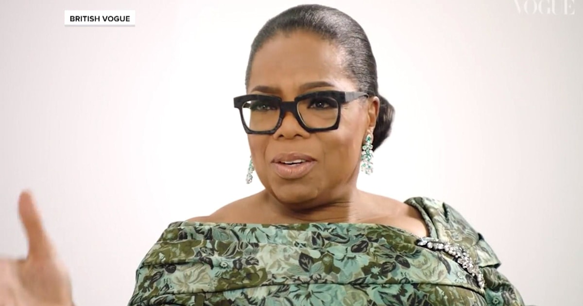 Oprah Winfrey reveals advice to younger self in British Vogue interview