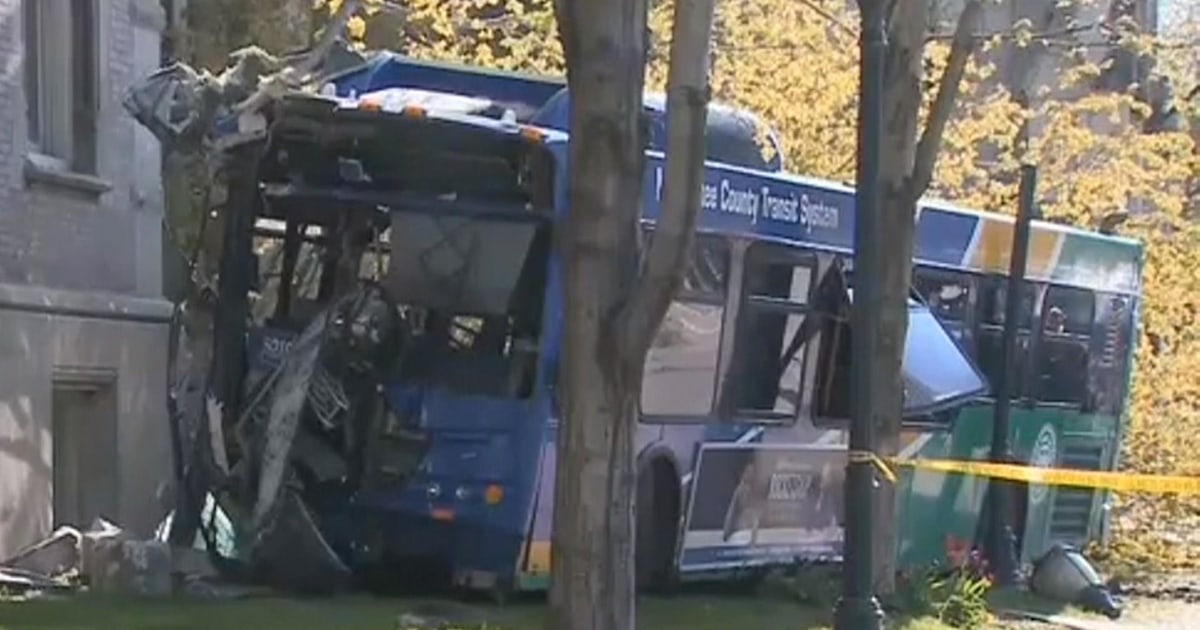 Milwaukee officials release video of terrifying bus crash