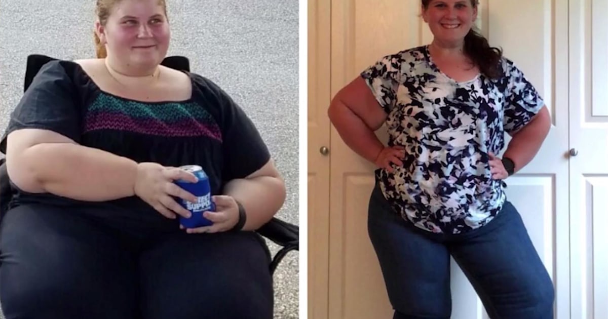 Woman loses 140 pounds in 2 years, at age 25