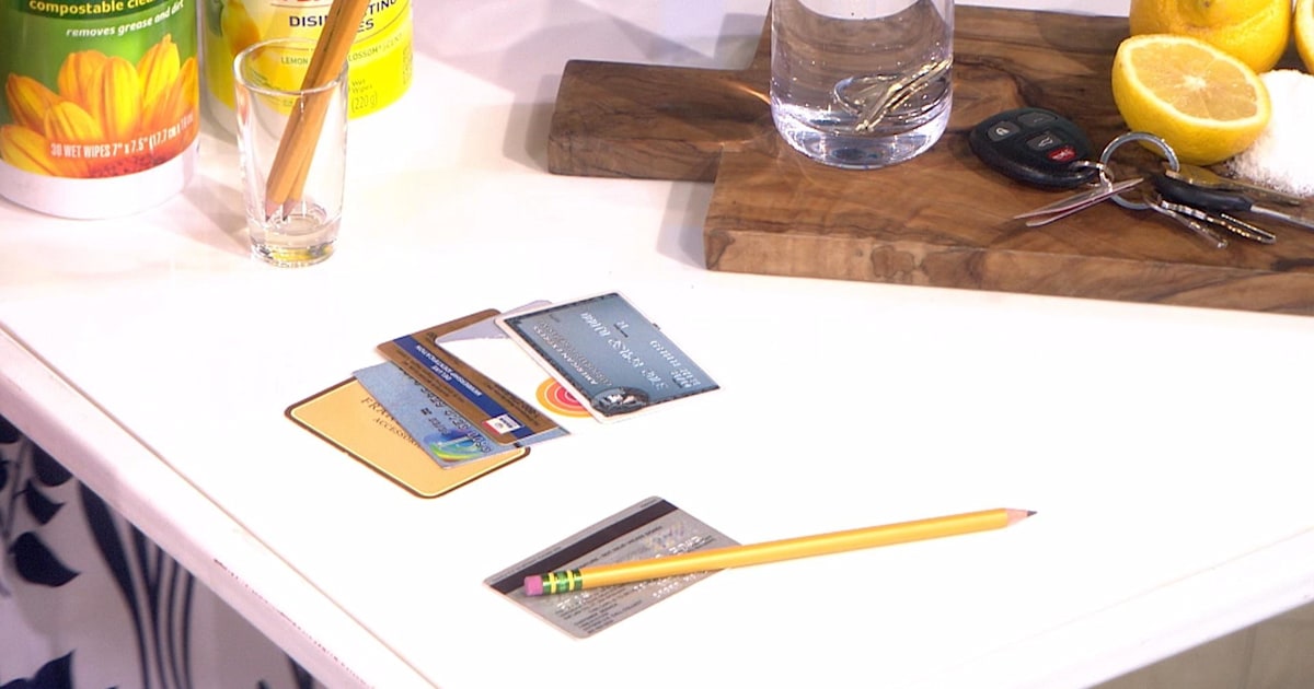 You need to clean your credit card? How to sanitize areas you don’t ...