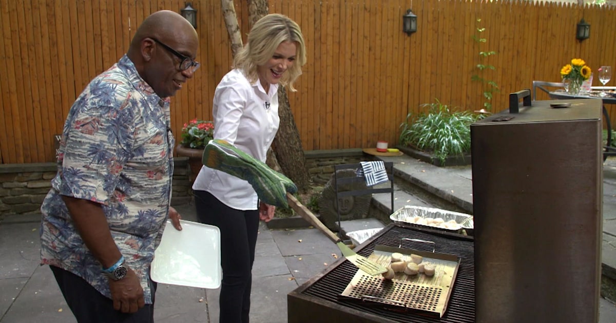 Try This TODAY: Al Roker teaches Megyn Kelly how to grill (and learn to ...