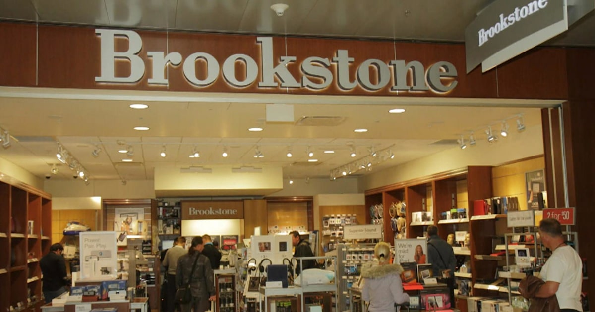 Brookstone files for bankruptcy, plans to close mall stores