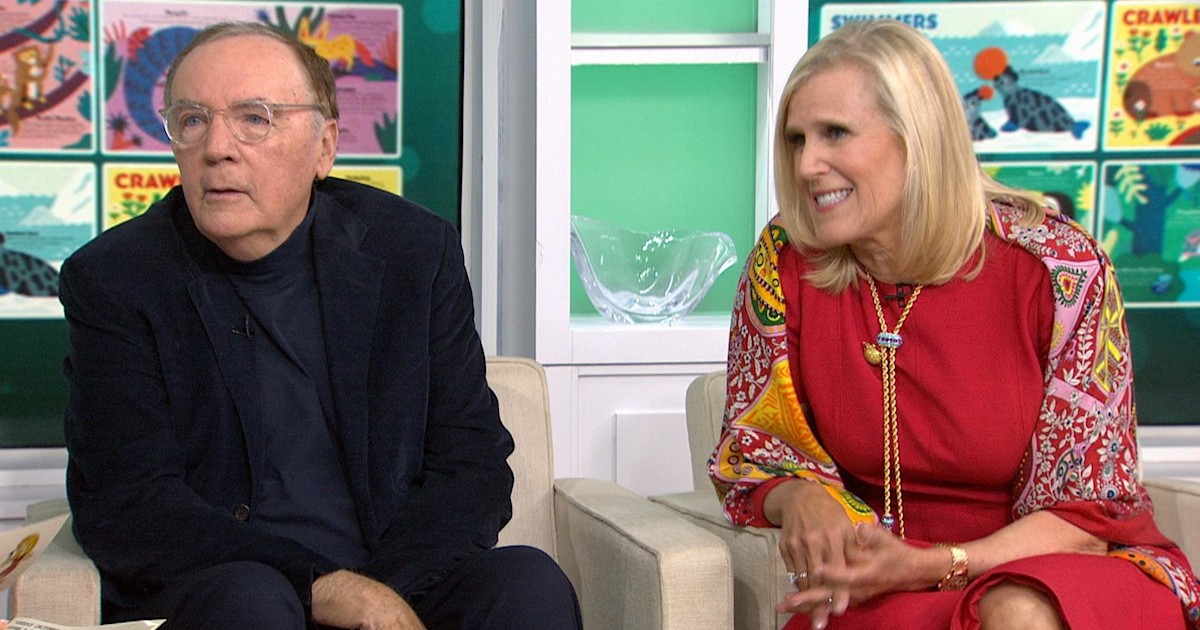 James and Sue Patterson talk about their new children’s book