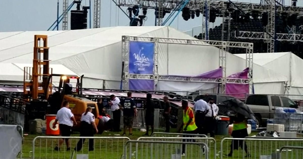 Backstreet Boys concertgoers injured as wild weather tears through venue