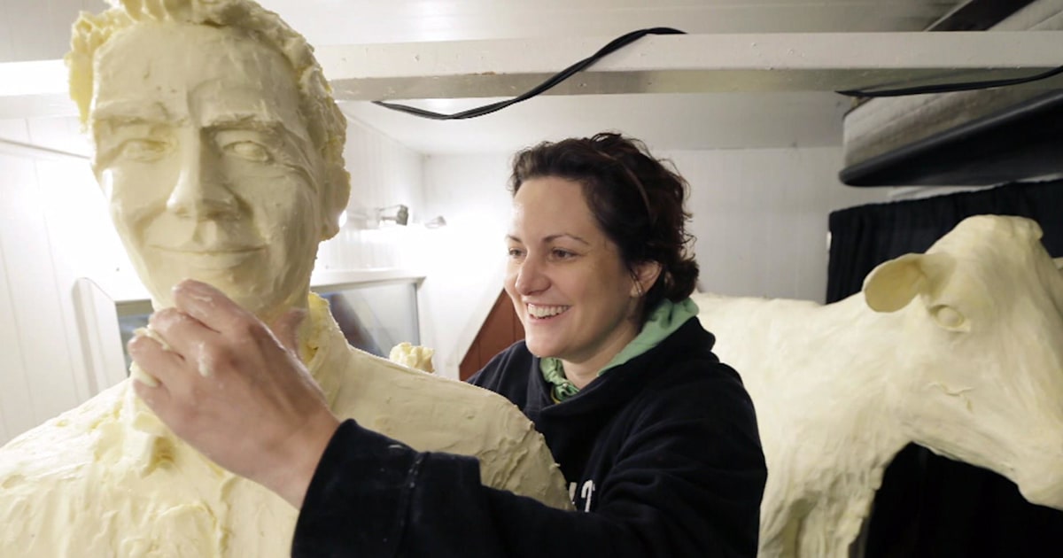 Meet the sculptor turning butter into magnificent art