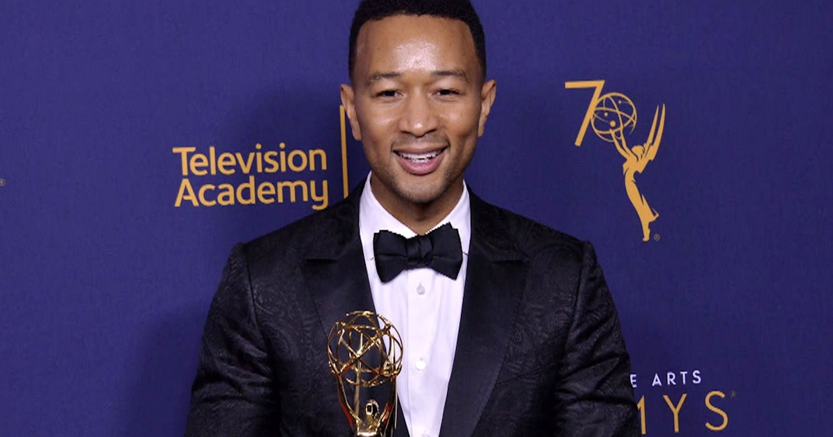 John Legend wins Emmy, achieves EGOT status