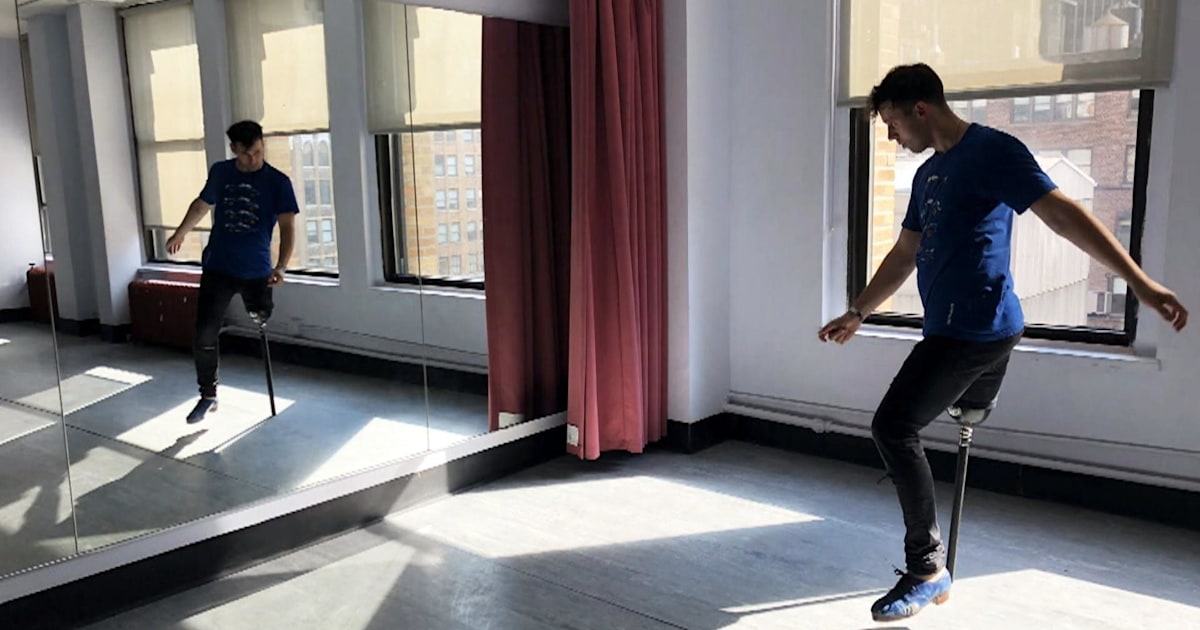 This 1-legged dancer is still making moves after cancer diagnosis